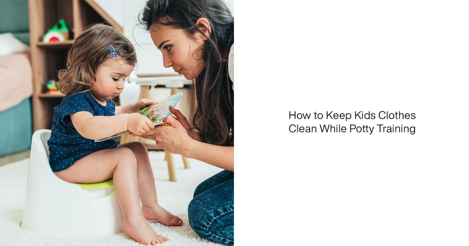 How to Keep Kids Clothes Clean While Potty Training | Cuddle & Cradle