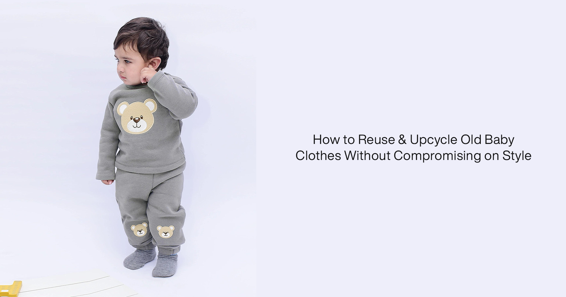 Reuse & Upcycle Old Baby Clothes Without Compromising on Style